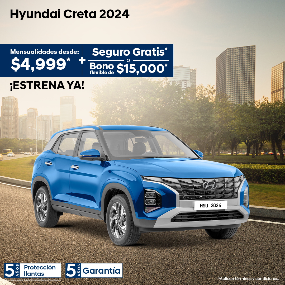 Promoción Creta 2024 – Hyundai CLEBER